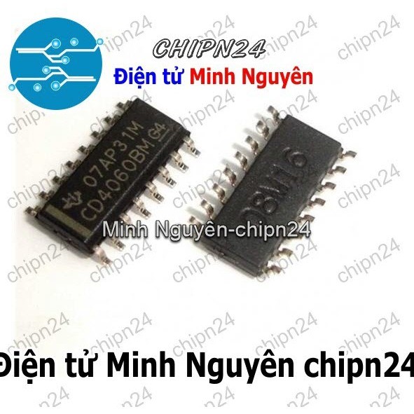 [3 CON] (SOP) IC Dán CD4060 SOP-16 (SMD) (CD4060BM 4060) | Shopee Việt Nam