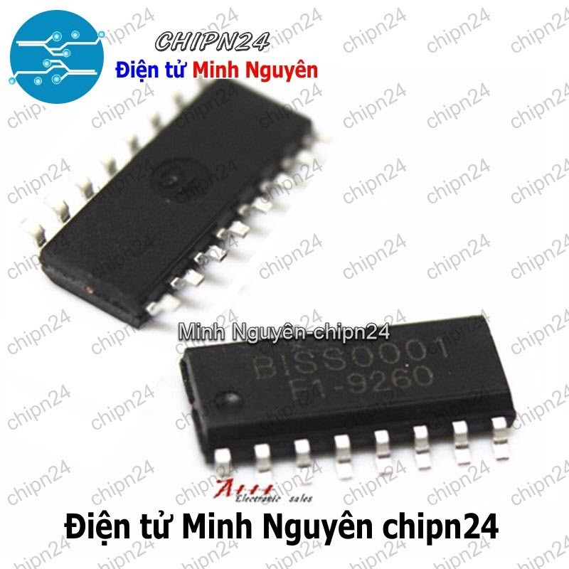 [2 con] (SOP) IC Dán BISS0001 SOP-16 Hàng Tốt (SMD) (IC Dán PIR Motion Sensor) | Shopee Việt Nam