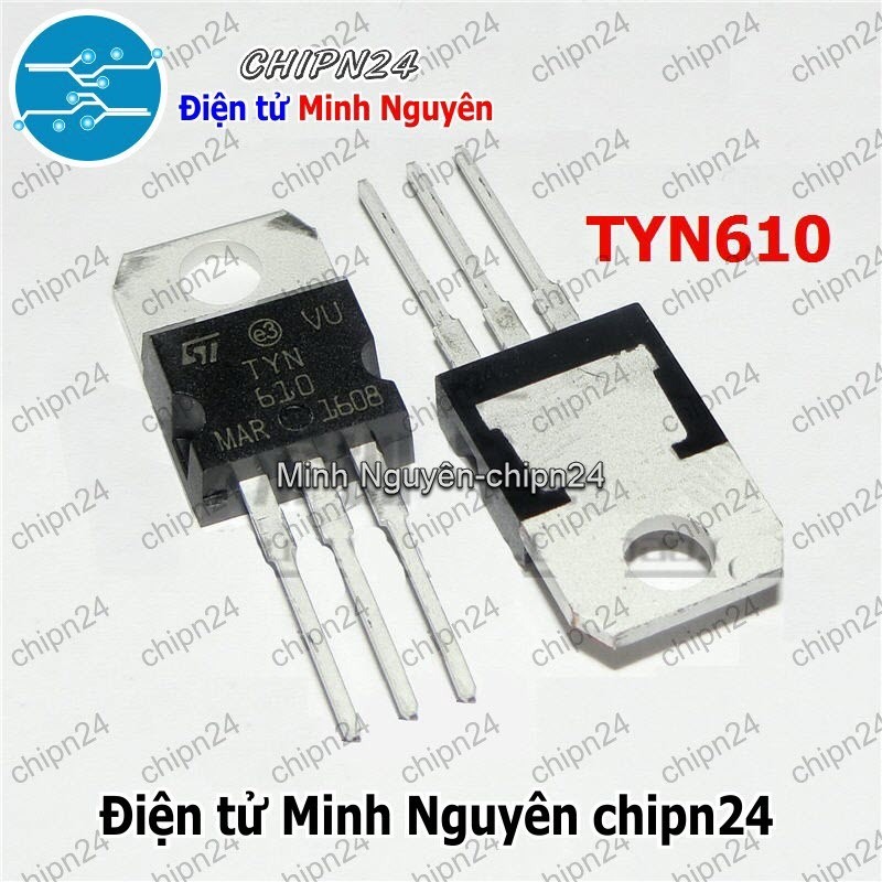 [2 con] (KT1) SCR TYN610 TO-220 10A 600V | Shopee Việt Nam