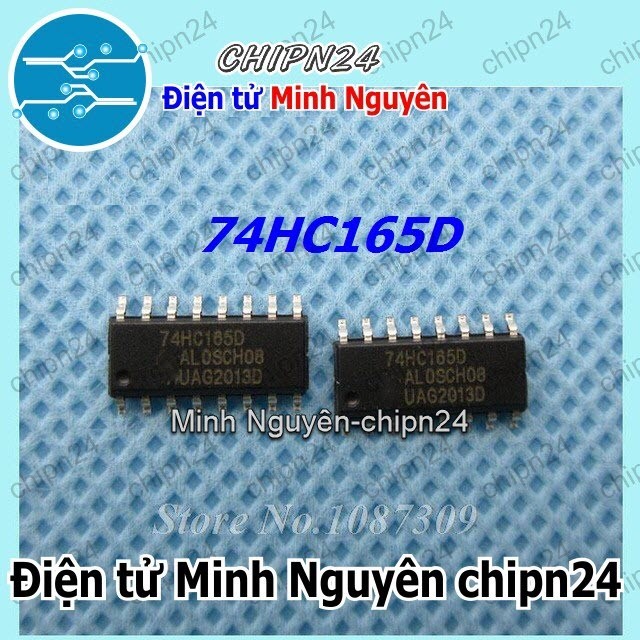 [3 CON] (SOP) IC Dán 74HC165 SOP-16 (SMD) (74HC165D 74165) | Shopee ...