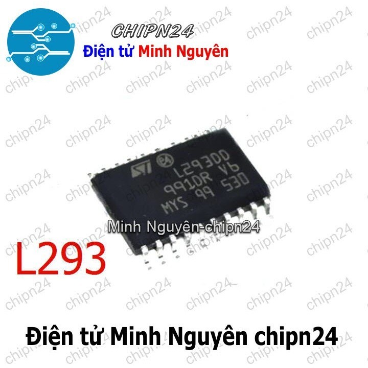 (SOP) IC Dán L293 SOP-20 (SMD) (L293D L293DD 293) | Shopee Việt Nam