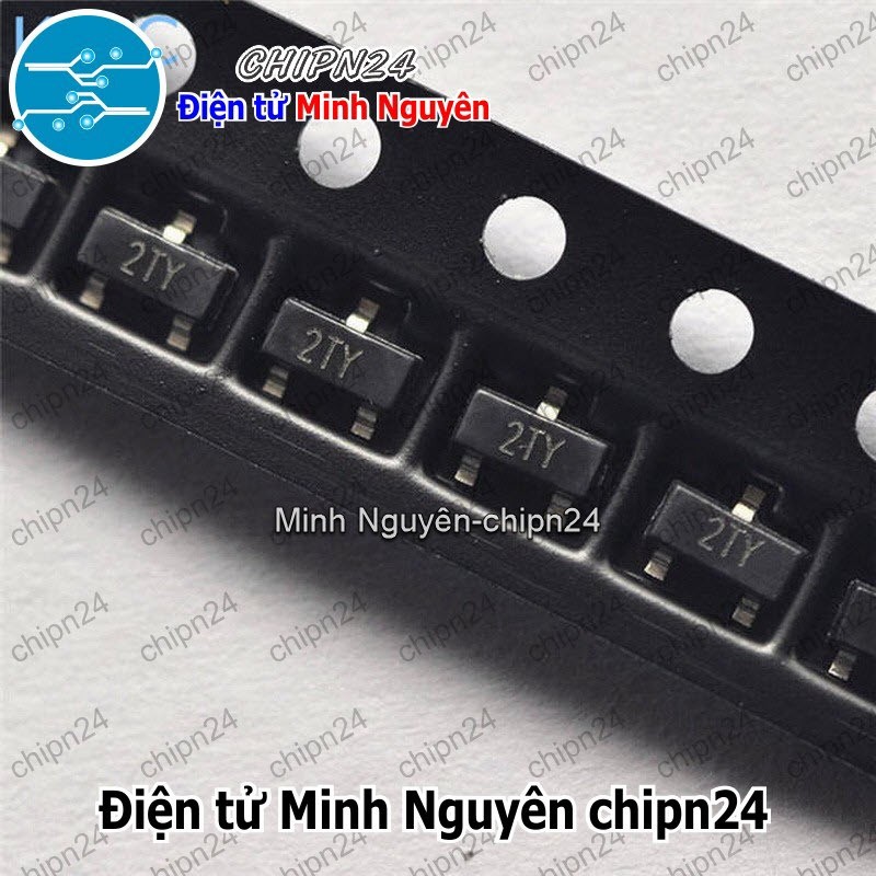 [25 con] (G3.1) Transistor Dán S8550 (2TY) SOT-23 PNP 500mA 40V (SMD ...