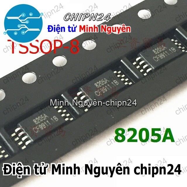 [3 CON] (SOP) IC Dán 8205A TSSOP-8 (SMD) (FS8205A 8205) | Shopee Việt Nam