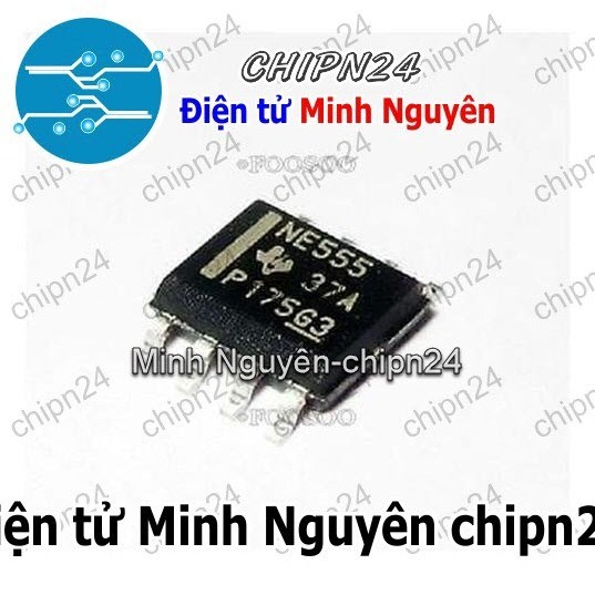 [4 con] (SOP) IC Dán NE555 SOP-8 (SMD) (NE555DR) (IC tạo xung vuông ...