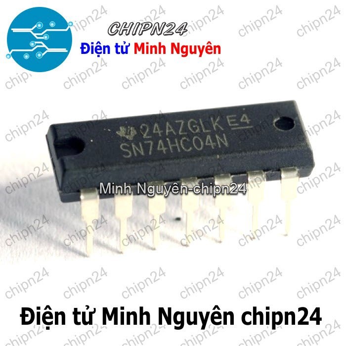 [3 CON] (DIP) IC 74HC04 DIP-14 (7404 74HC04N) | Shopee Việt Nam