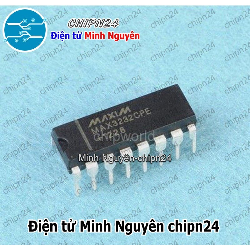 [3 con] (DIP) IC MAX3232 DIP-16 (MAX3232CPE MAX3232EPE 3232) | Shopee Việt Nam