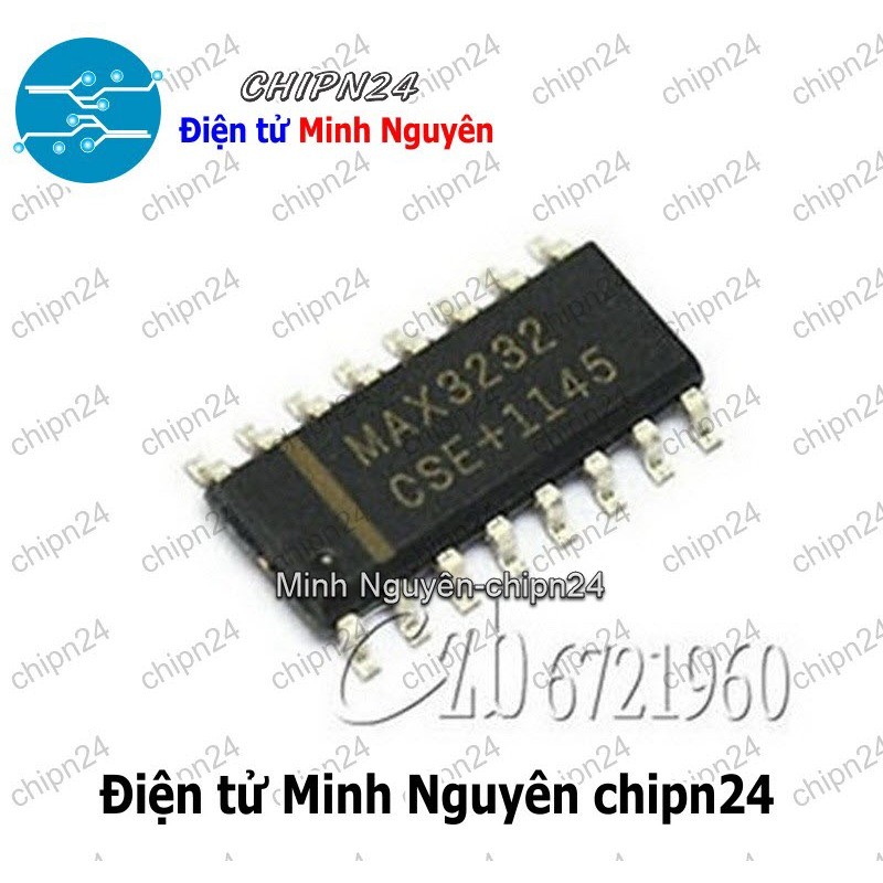 [3 con] (SOP) IC Dán MAX3232 SOP-16 (SMD) (MAX3232CSE MAX3232ESE 3232) | Shopee Việt Nam