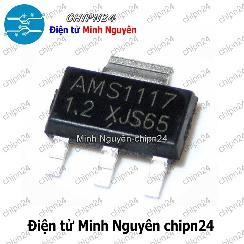 [4 CON] (SOP) IC Dán AMS1117-1.2V SOT223 (SMD) (AMS117 1117 1V2 1.2V ...