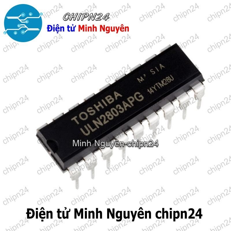 [4 CON] (DIP) IC ULN2803 DIP-18 (ULN2803APG 2803) | Shopee Việt Nam