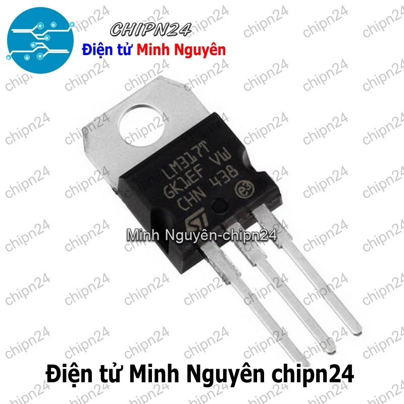 [3 con] (DIP) IC LM317 TO-220 (LM317T) (IC Nguồn Điều chỉnh điện áp tuyến tính) | Shopee Việt Nam