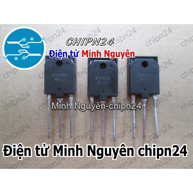 [1 CON] (KT1) Mosfet K2225 TO-3P 2A 1500V Kênh N (2SK2225 2225 ...