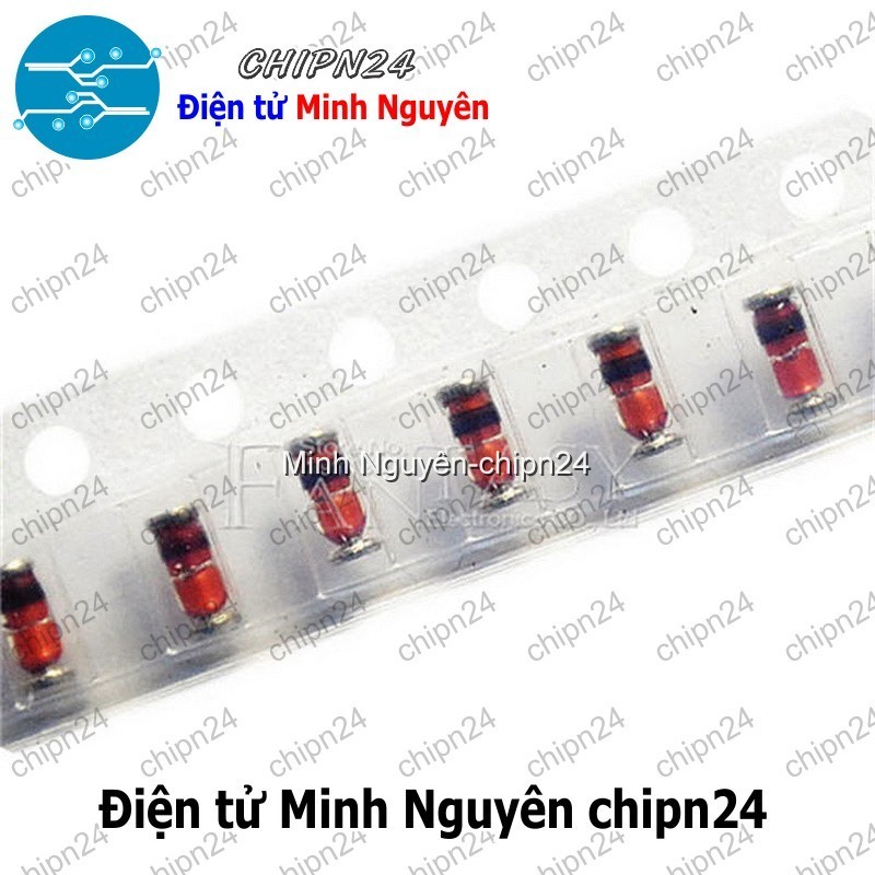 [25 con] Diode Dán 1N4148 [LL34] SOD80 450mA 100V (SMD) (LL34 1N4148 SMD) [Diode xung] | Shopee ...