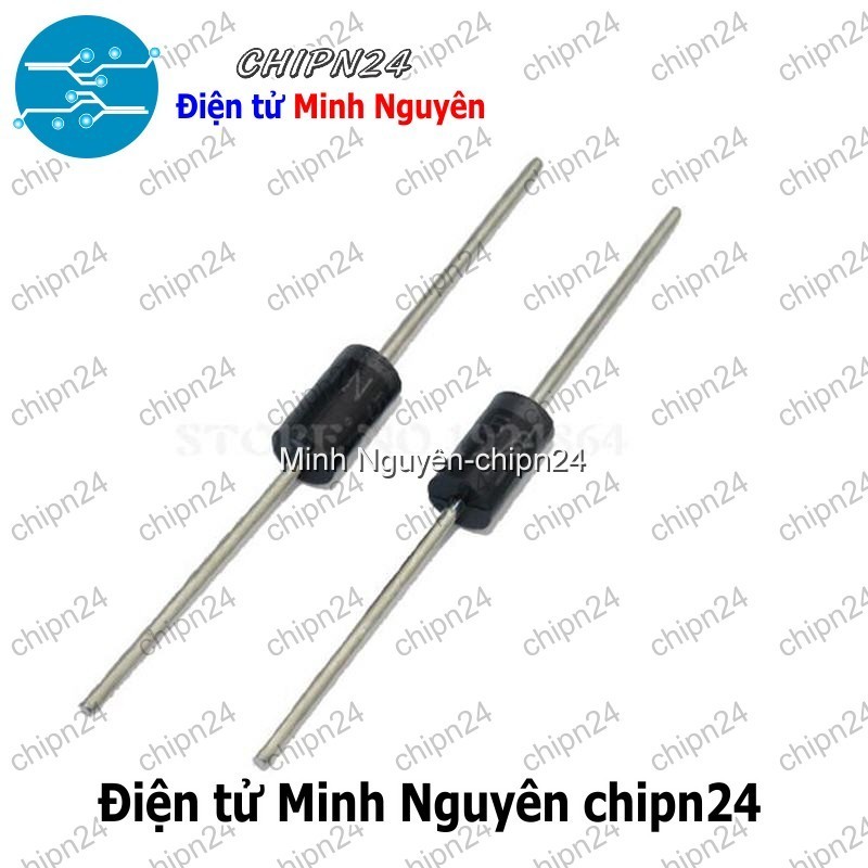 [5 con] Diode 1N5822 DIP DO-27 3A 40V (5822) [Diode xung] | Shopee Việt Nam