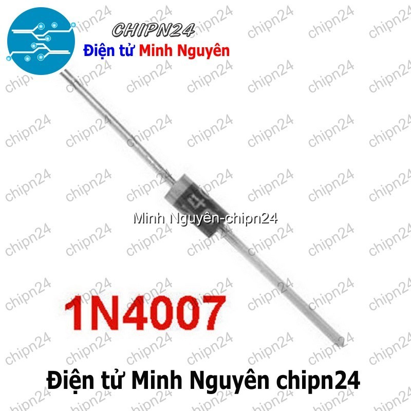 [25 con] Diode 1N4007 DIP 1A 1000V (IN4007 4007) | Shopee Việt Nam