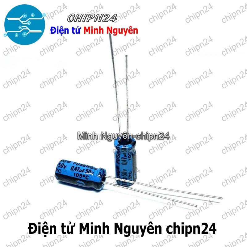 [25 con] (F252) Tụ hóa 0.47uF 50V Đen (5x11mm) | Shopee Việt Nam