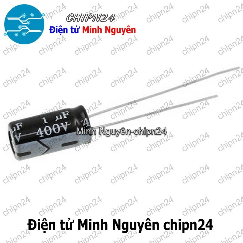 [10 con] (F246) Tụ hóa 1uF 400V (6x12mm) | Shopee Việt Nam