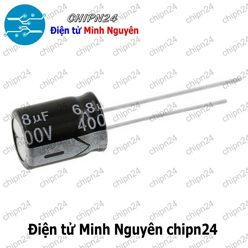 [10 con] (F248) Tụ hóa 6.8uF 400V (10x13mm) | Shopee Việt Nam