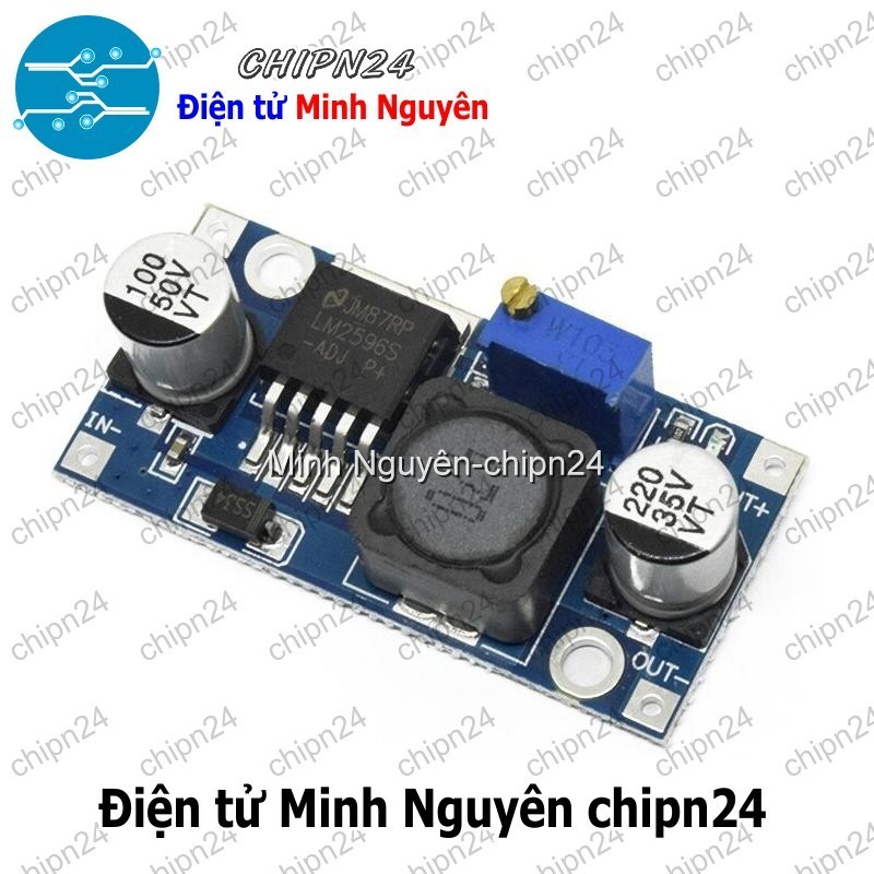 [1 cái] (D8) Mạch Nguồn Giảm Áp DC LM2596 3A ADJ | Shopee Việt Nam