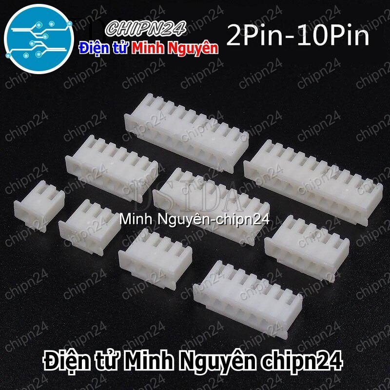 [10 cái] (F299-300) Header XH2.54 Cái (2P/3P/4P/5P/6P/7P/8P/9P/10P) - [Chọn Loại] | Shopee Việt Nam