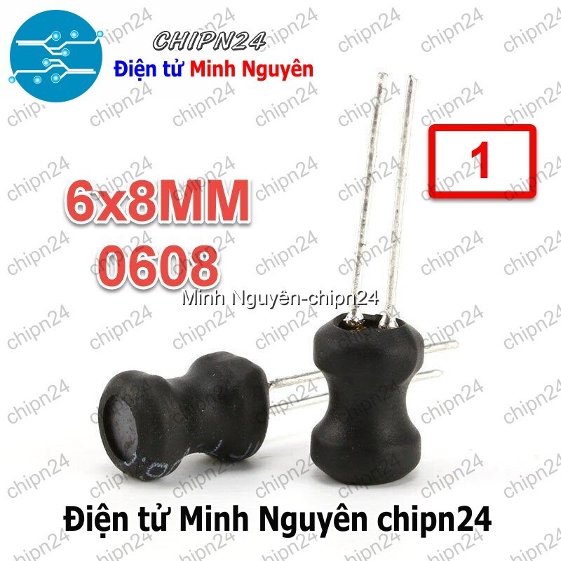 [5 cái] (K222) Cuộn cảm cắm 6x8mm DIP 0608 (1uH/2.2uH/3.3uH/4.7uH/6.8uH/10uH/15uH/22uH/33uH/47uH ...