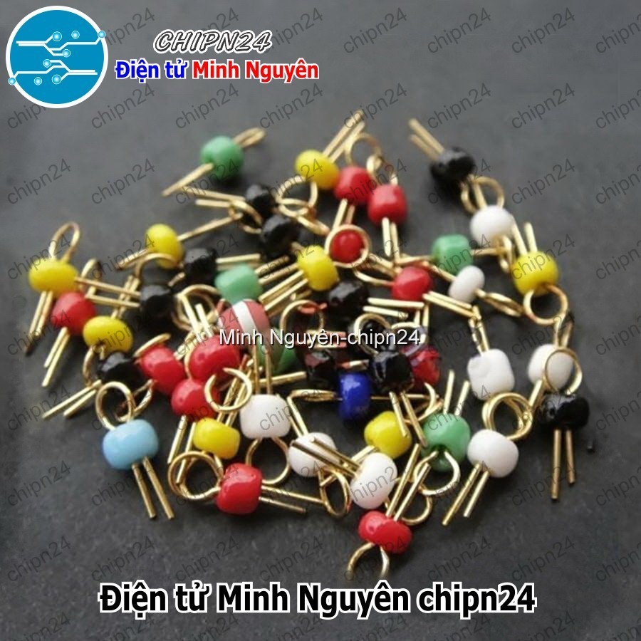 [10 cái] (K20) PCB Test Point (Điểm kiểm tra bảng mạch) (Đỏ/Vàng/Xanh ...