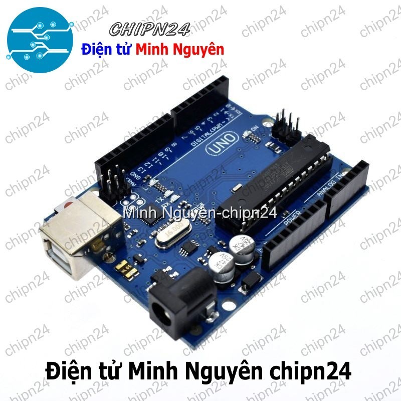 [1 CÁI] Arduino UNO R3 (Chip cắm) Driver ATMEGA16U2 | Shopee Việt Nam