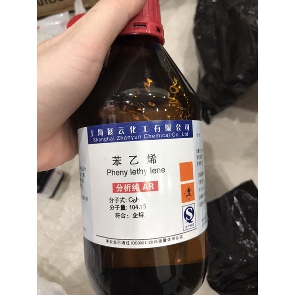 Chất Styrene C8H8 CAS 100-42-5 chai 500ml styren | Shopee Việt Nam