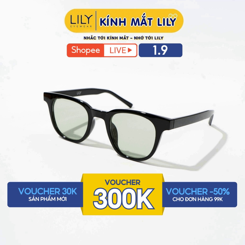 Kính mát hè nam nữ LILYEYEWEAR chống tia UV400 gọng chắc chắn kiểu dáng ...