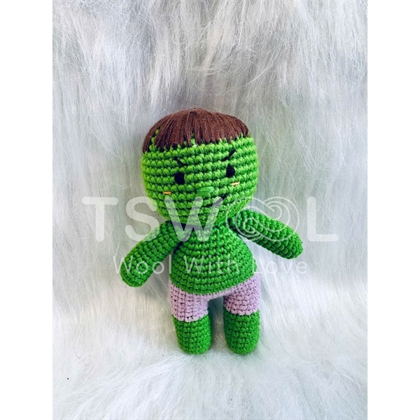 Thú len nhồi bông TSWOOL HANDMADE Hulk | Shopee Việt Nam
