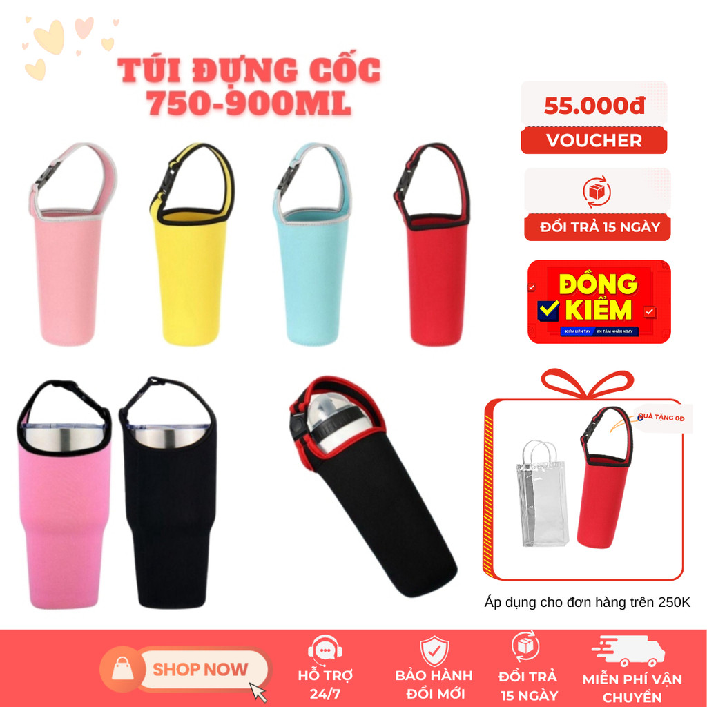 CC.Mart Túi Đựng Cốc Giữ Nhiệt 600 - 750- 900ml - Phụ Kiện Ly Giữ Nhiệt ...