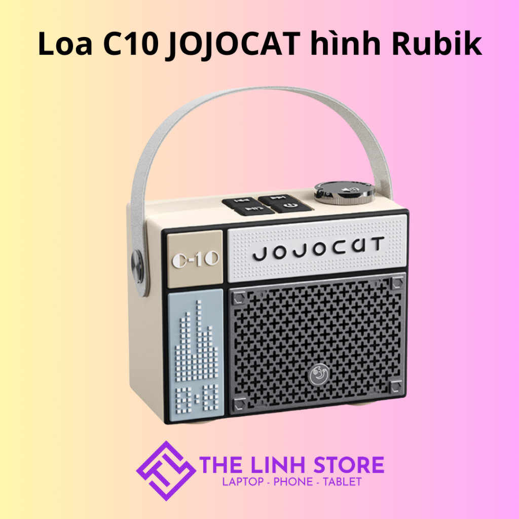 Loa Bluetooth Mini JOJOCAT C10 hình khối Rubik - Loa Decor C10 Tích Hợp ...