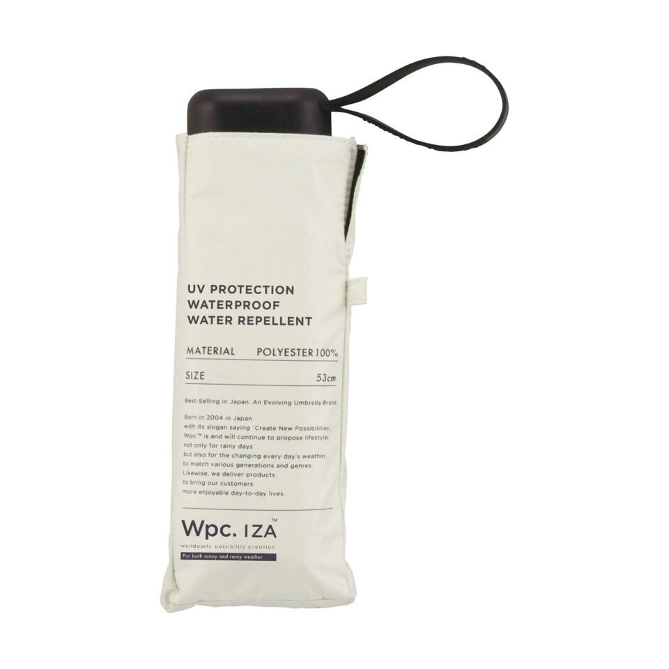 Wpc. IZA COMPACT ZA003 [100% light shielding rate, 100% UV cut rate, UPF50+, heat shielding ...