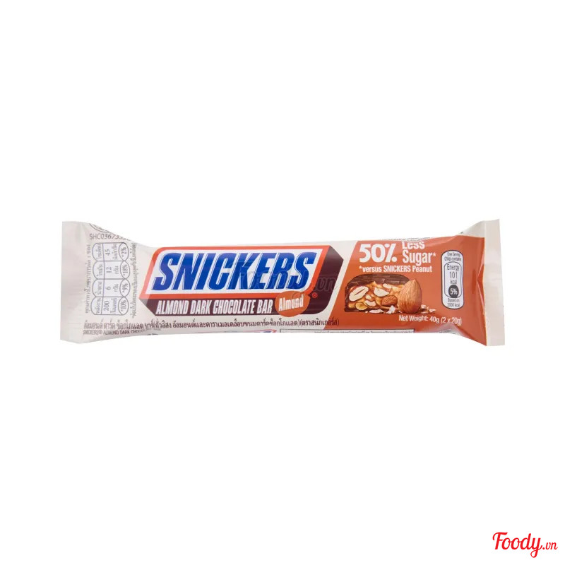 Socola đen hạnh nhân Snickers 40g | Shopee Việt Nam