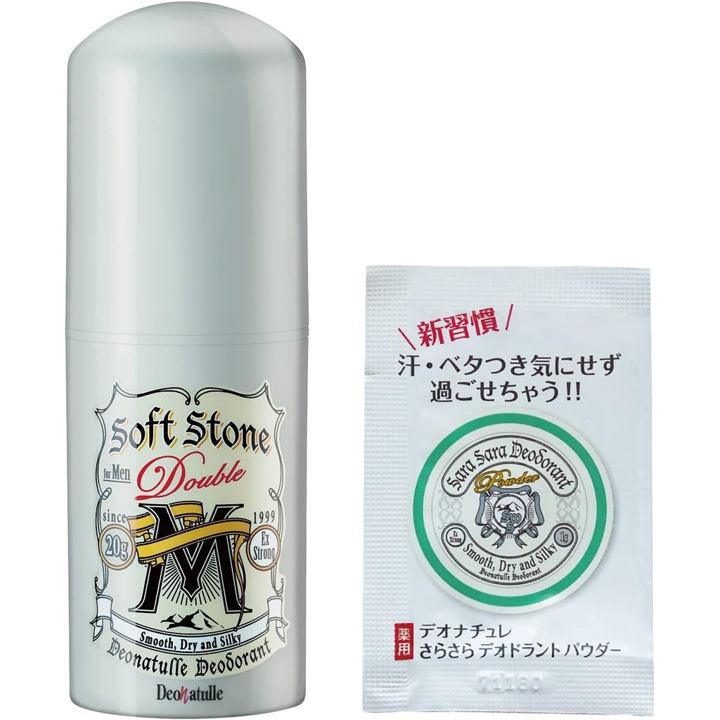 [.co.jp Limited] [Quasi-drug] Deonature Men's Soft Stone W Non-menthol ...