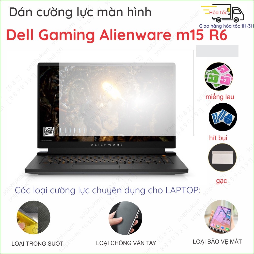 Dán màn hình cường lực Dell Gaming Alienware m18 R1 R2 18' m18x 18.4 ...