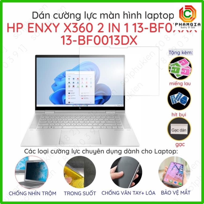 Dán cường lực màn hình HP Envy X360 2in1 13 BF0XXX/13 BF0013DX ...