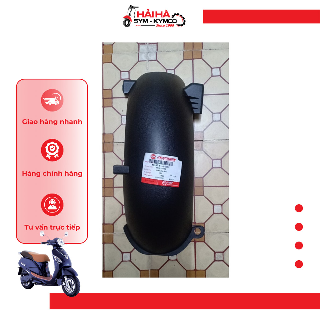 Chắn bùn sau xe Elizabeth FI mã VUA [Chính hãng SYM] | Shopee Việt Nam