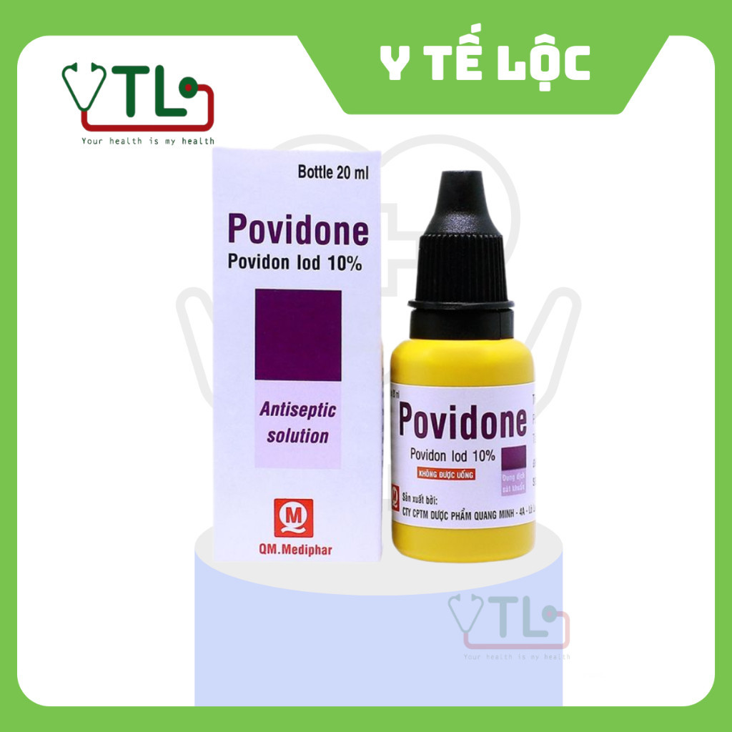 Dung Dịch Sát Khuẩn Povidine 20ml, 90ml, 500ml | Shopee Việt Nam