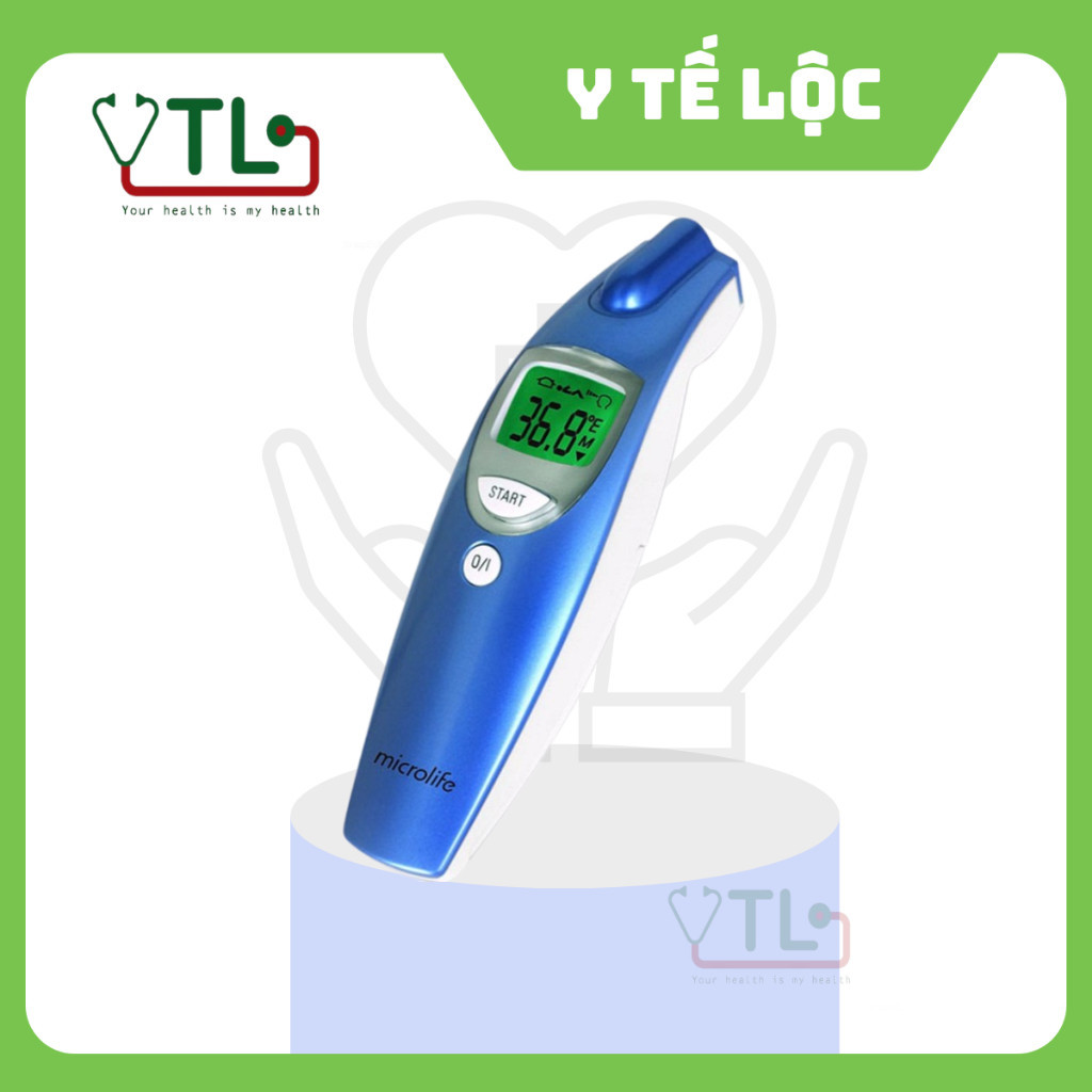 Nhiệt kế hồng ngoại đo trán Microlife FR1DZ1 Đo 1s , bảo hành Chính ...