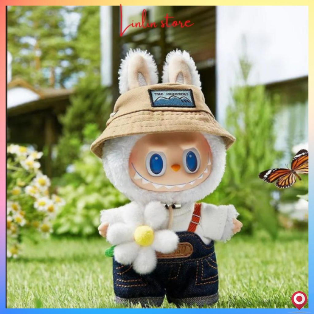 Labubu popmart macaron chính hãng gấu labubu hoa cúc dễ thương full box ...