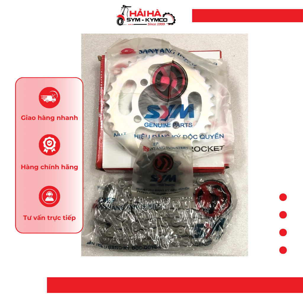 Nhông sên dĩa xe Angel 80cc [Chính hãng SYM] | Shopee Việt Nam