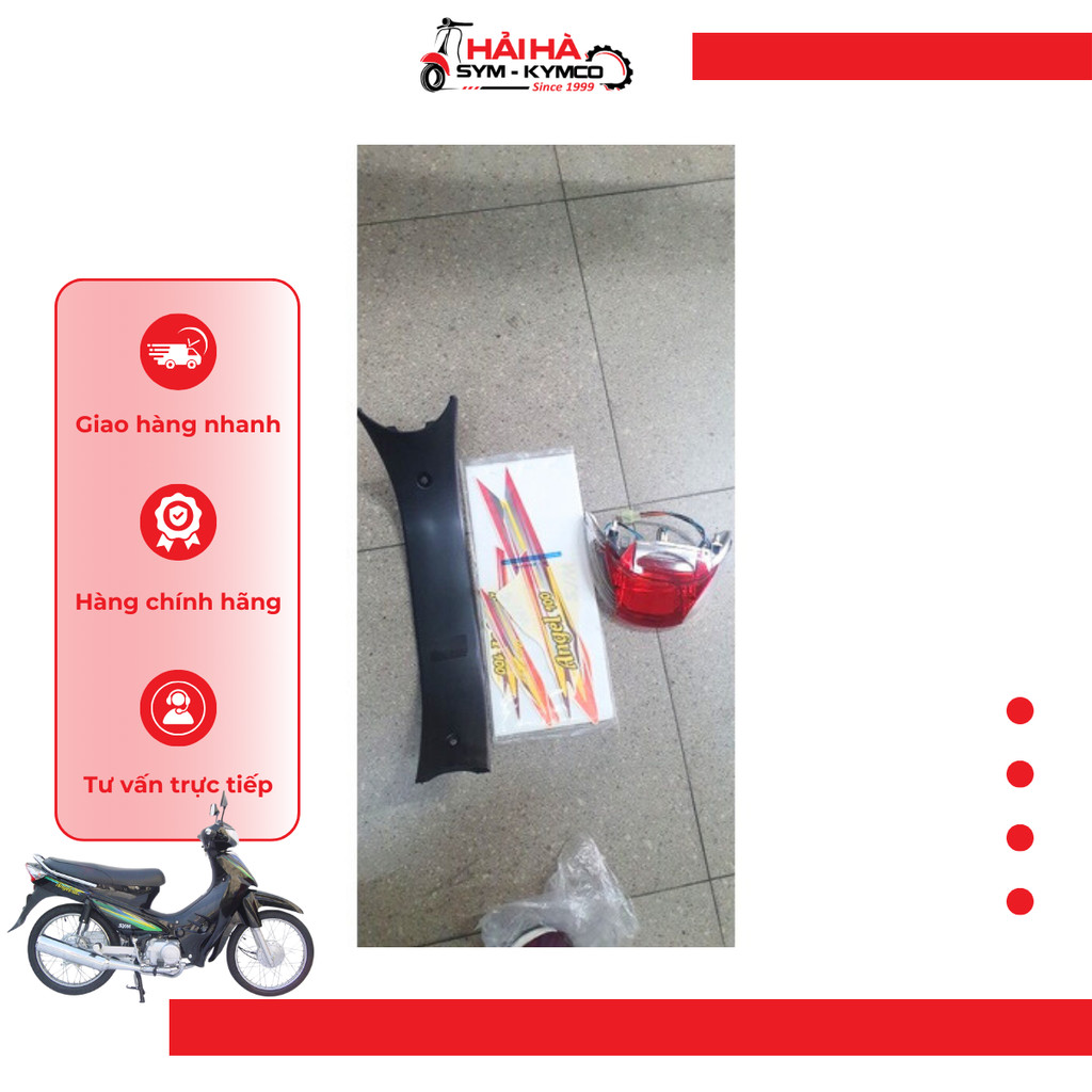 Combo 3 món xe Angel 100cc mã VA2 [Chính hãng SYM] | Shopee Việt Nam