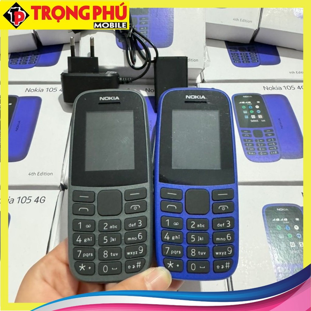 Điện thoại Nokia 105 2024 4G rep - Sóng 4G chuẩn | Shopee Việt Nam