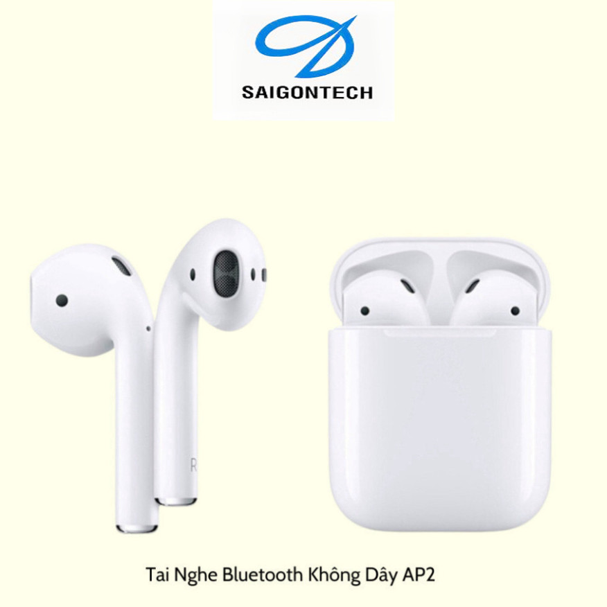 Tai nghe Bluetooth AP2 bản cao cấp, Mic rõ, pin 6h, đa điểm full chức ...