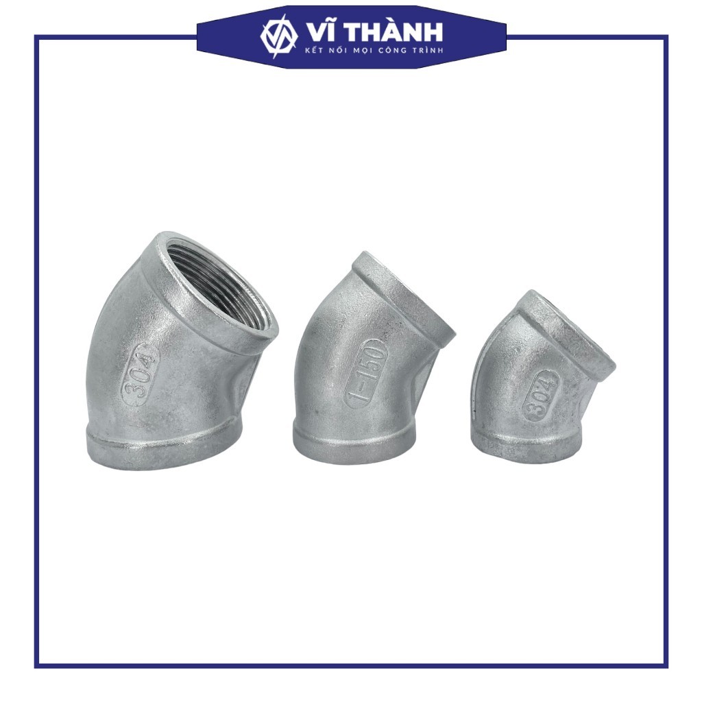 Chếch Hàn 45 Độ SCH10 INOX 304 DN65 - DN150 | Shopee Việt Nam