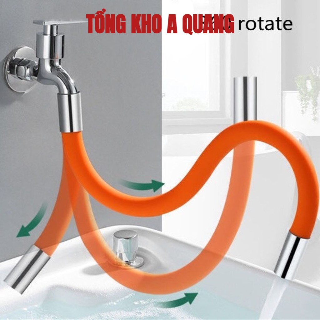Ống nối dài vòi nước xoay 360 độ linh hoạt tiện lợi 20/30/50cm | Shopee Việt Nam