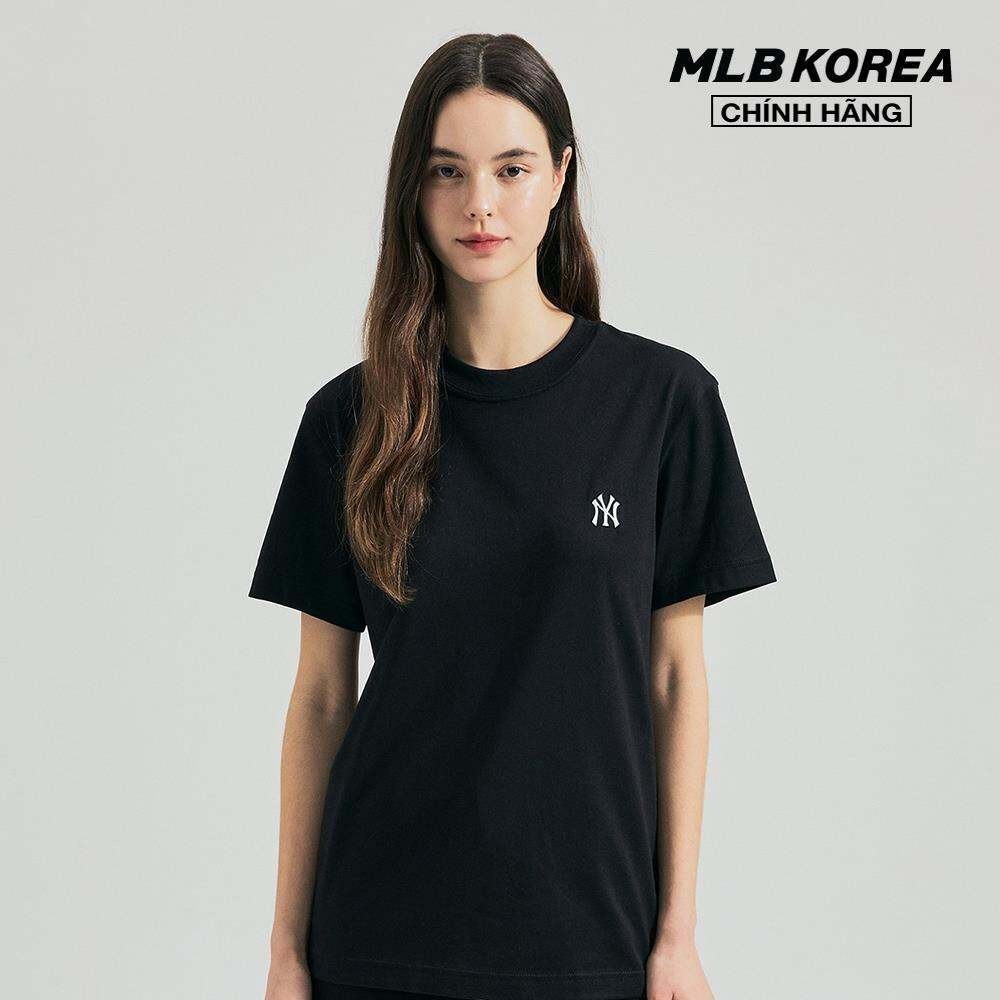 MLB - Áo thun unisex cổ tròn tay ngắn Basic Small Logo 3ATSB0243-50BKS ...