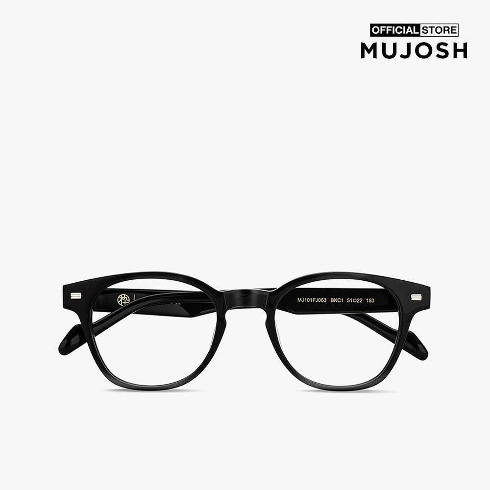 MUJOSH - Gọng kính vuông unisex bản vừa thời trang MJ101FJ063-BKC1 ...