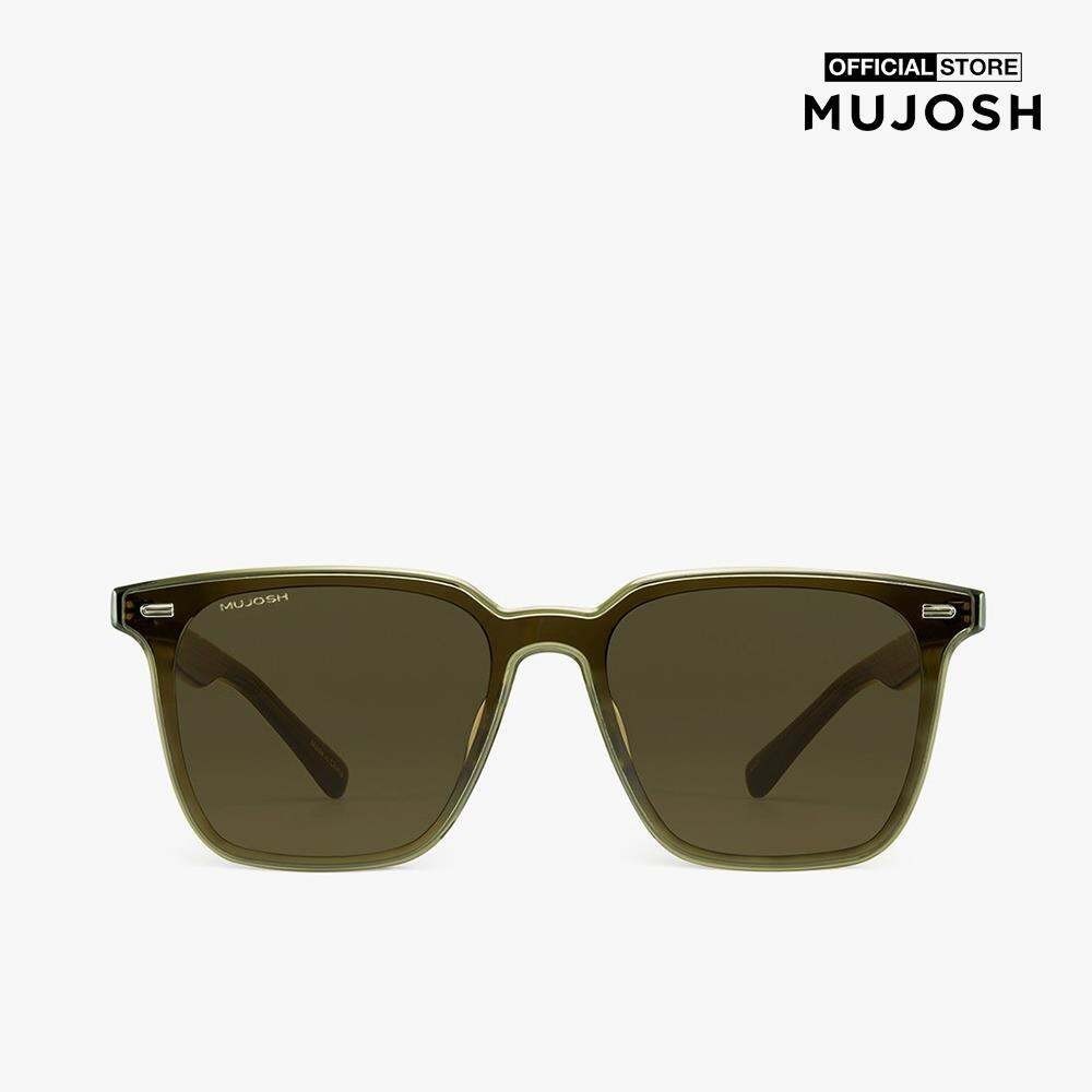 MUJOSH - Kính mát unisex gọng vuông bản vừa hiện đại MJ102SK556-GRC3 ...
