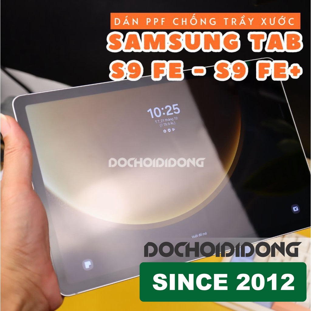 Miếng dán PPF Hydorgen Samsung Tab S9 FE - S9 FE+ Plus trong, nhám cao cấp | Shopee Việt Nam